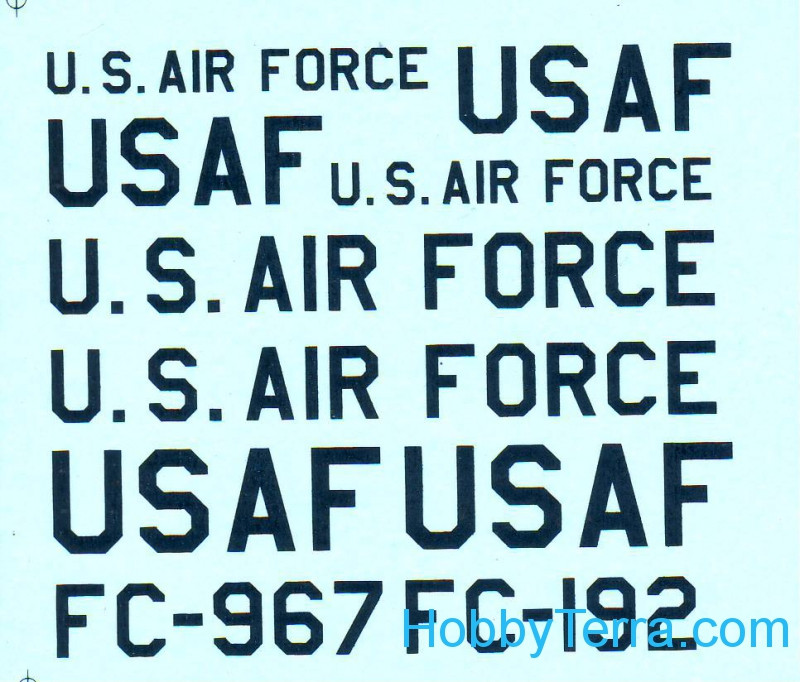 越南的天空十分之一的十分之一 - 米格的对手，第一部分 LDECALS STUDIO 72008 HobbyTerra.com