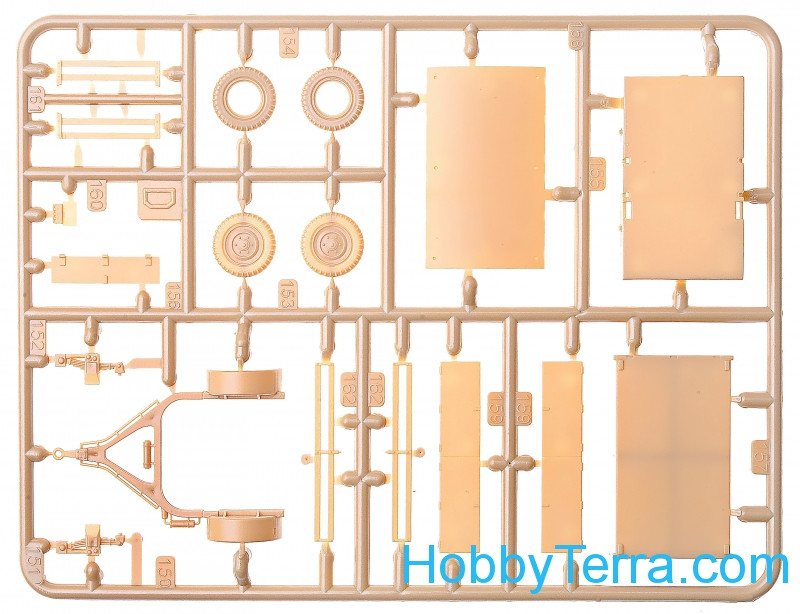 1:72规模德国弹药拖车3,7厘米AA枪 Maco 7219 HobbyTerra.com