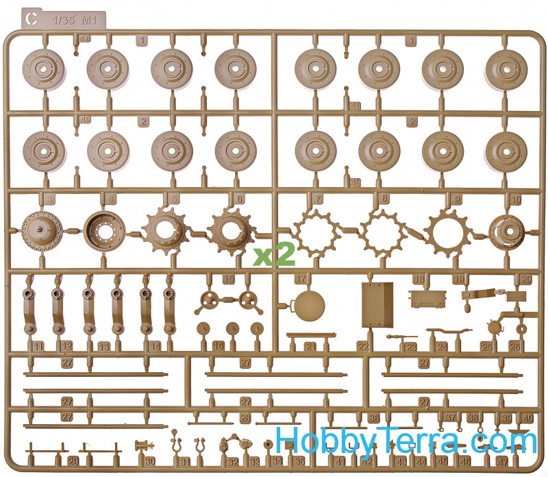 M1 Assault Breacher Vehicle Rye Field Model RM5011 HobbyTerra.com