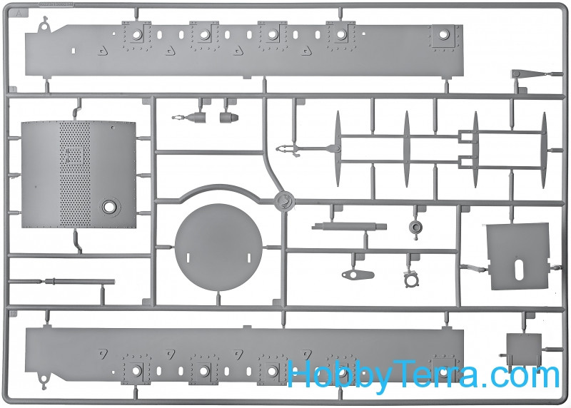 德国装甲车Panzertriebwagen Nr.16 Trumpeter 00223 HobbyTerra.com