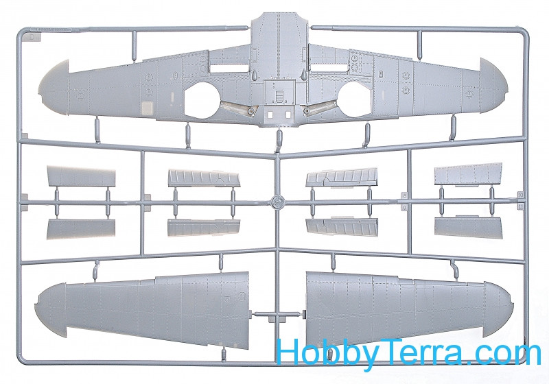 梅塞施密特的Bf 109F-4 /特罗普 Trumpeter 02293 HobbyTerra.com
