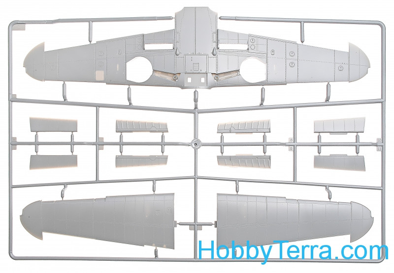 梅塞施密特的Bf 109G-6（晚） Trumpeter 02297 HobbyTerra.com