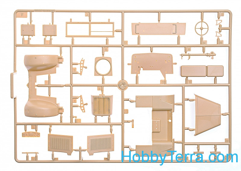 SD。Kfz.6德军炮兵牵引车 Trumpeter 05531 HobbyTerra.com