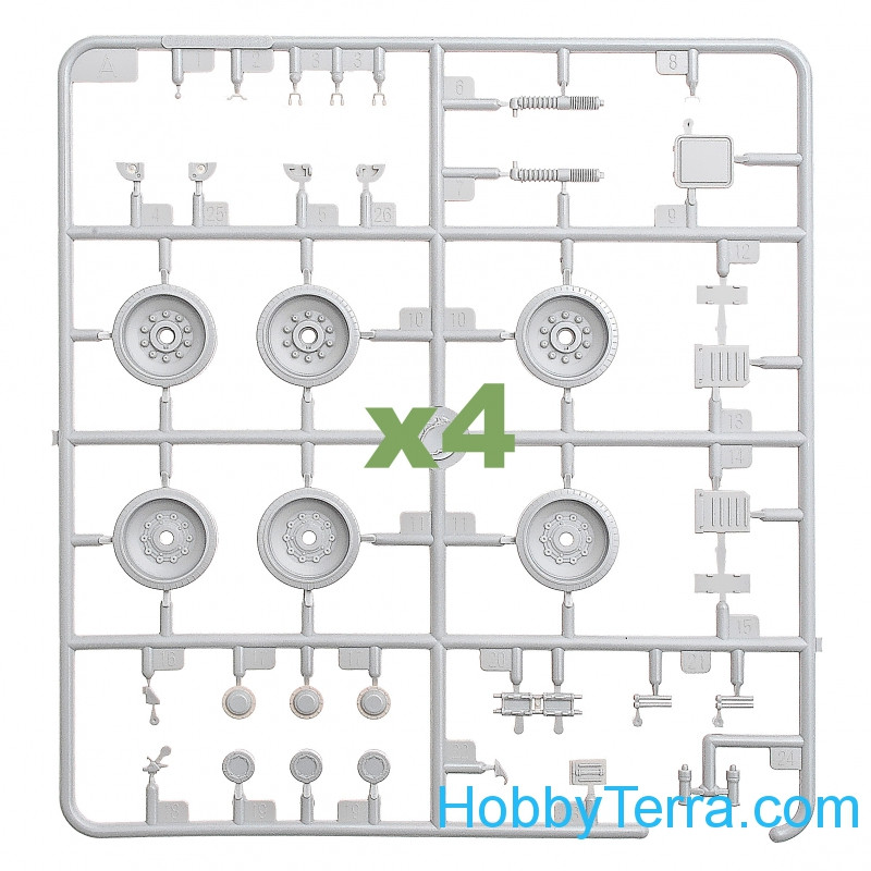 俄罗斯的T-80BV主战坦克 Trumpeter 05566 HobbyTerra.com