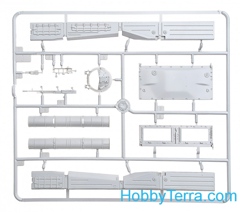 俄罗斯的T-80BV主战坦克 Trumpeter 05566 HobbyTerra.com