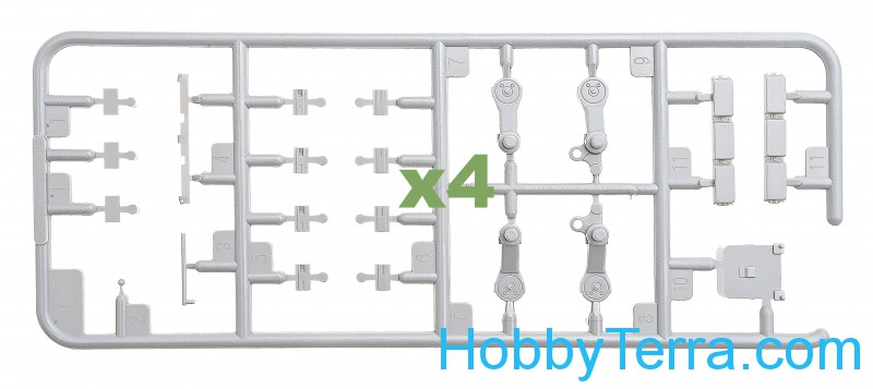 俄罗斯的T-80BV主战坦克 Trumpeter 05566 HobbyTerra.com