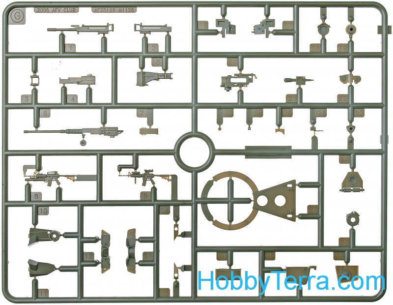 M151 Remote Weapon Station(RWS) AFV-Club 35157 HobbyTerra.com
