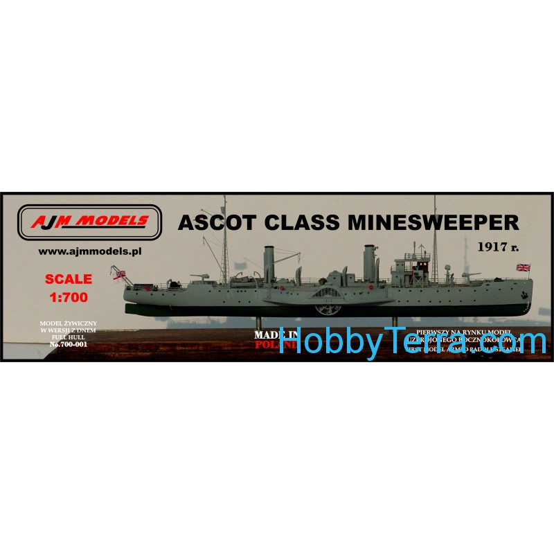 Ascout class minesweeper, 1917 (Full Hull version) AJM Models 700-001 ...