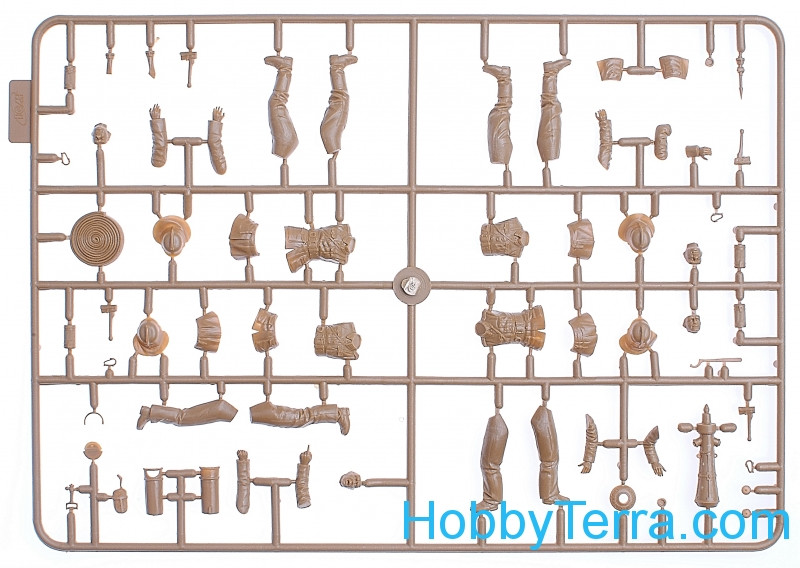 1:35 Scale Model Kit: L1500S LLG Fire truck with firemen ICM 35528 ...