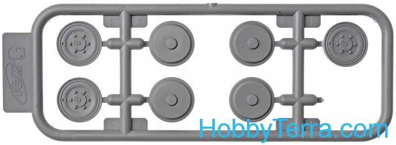 Sd.Kfz. 260, German radio communication vehicle ICM 48193 HobbyTerra.com