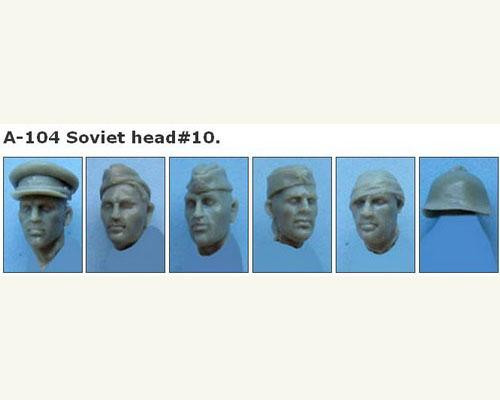 Soviet heads #10 Tank HobbyTerra.com