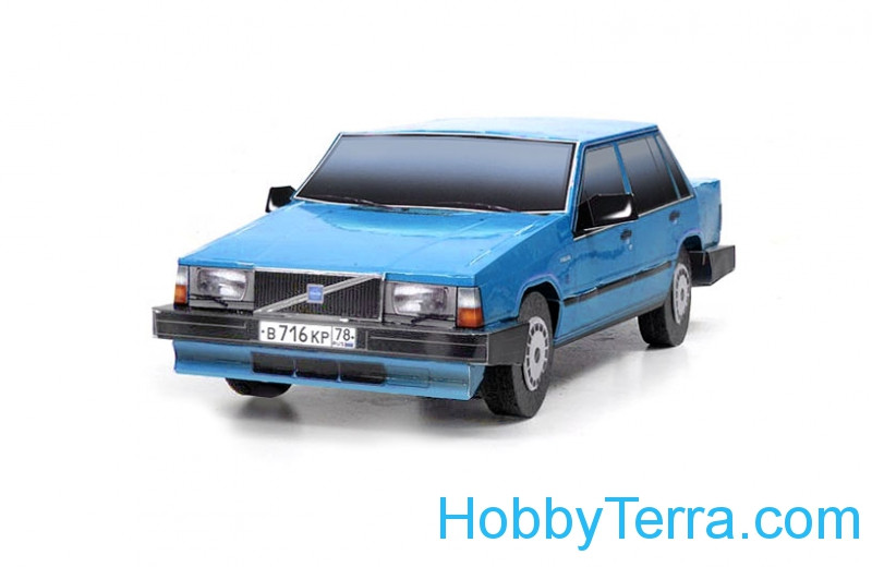 Volvo (Blue), paper model Umbum 187-02 HobbyTerra.com