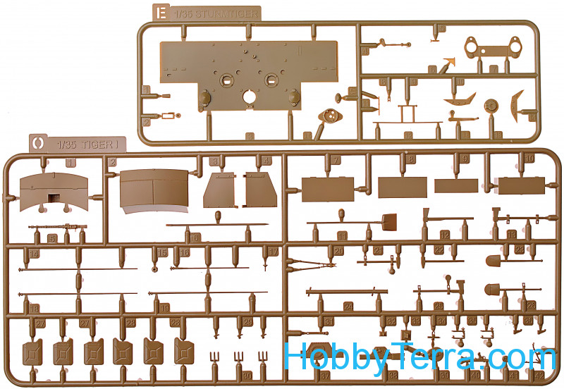 Self-propelled gun Sturmtiger (Full Interior) Rye Field Model RM5012 ...